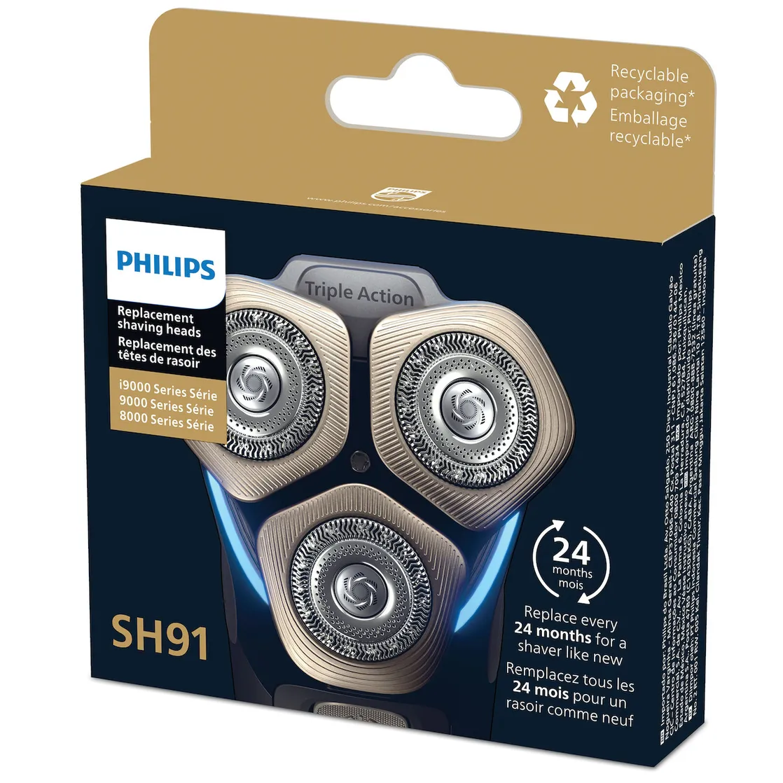 Philips Scheerkop / Shaver 9000 Series / SH91 Grijs Scheerhoofden kopen ...