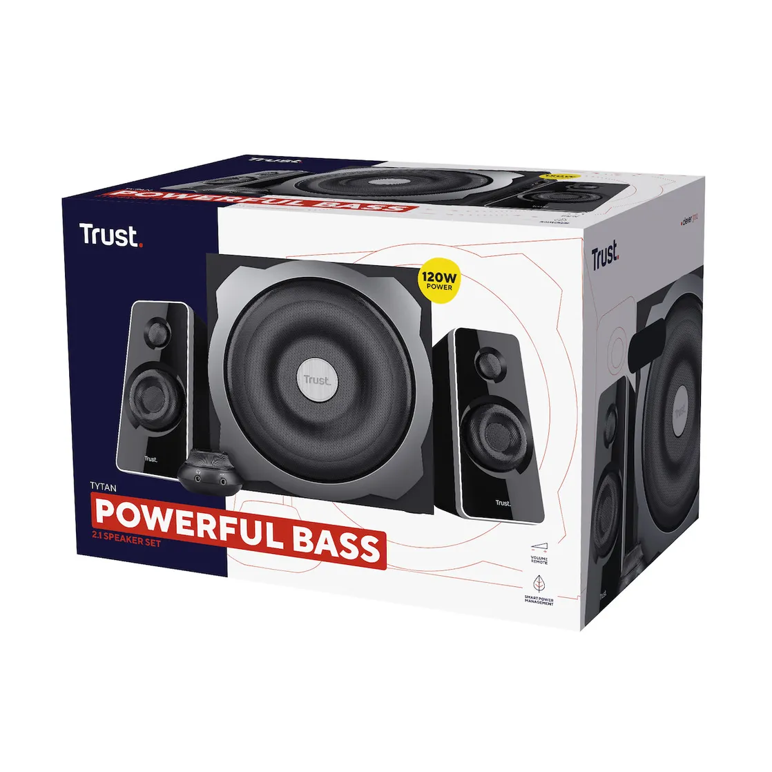 Trust Tytan 2.1 Subwoofer Speaker Set - black Zwart PC speaker kopen ...