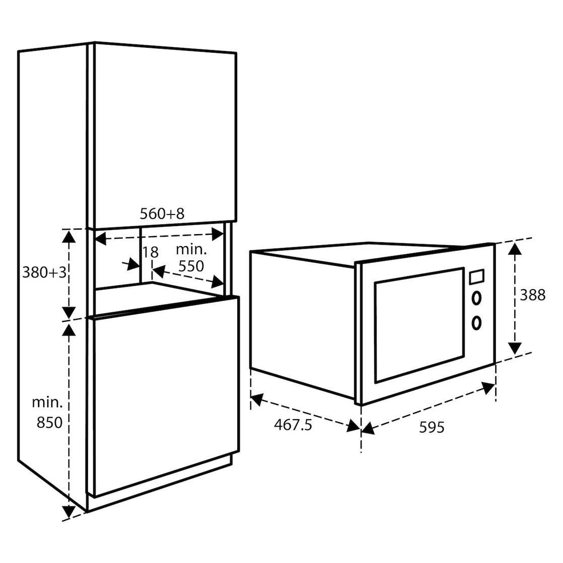 Inventum IMC6032F Inbouw combimagnetrons kopen? | Expert.nl
