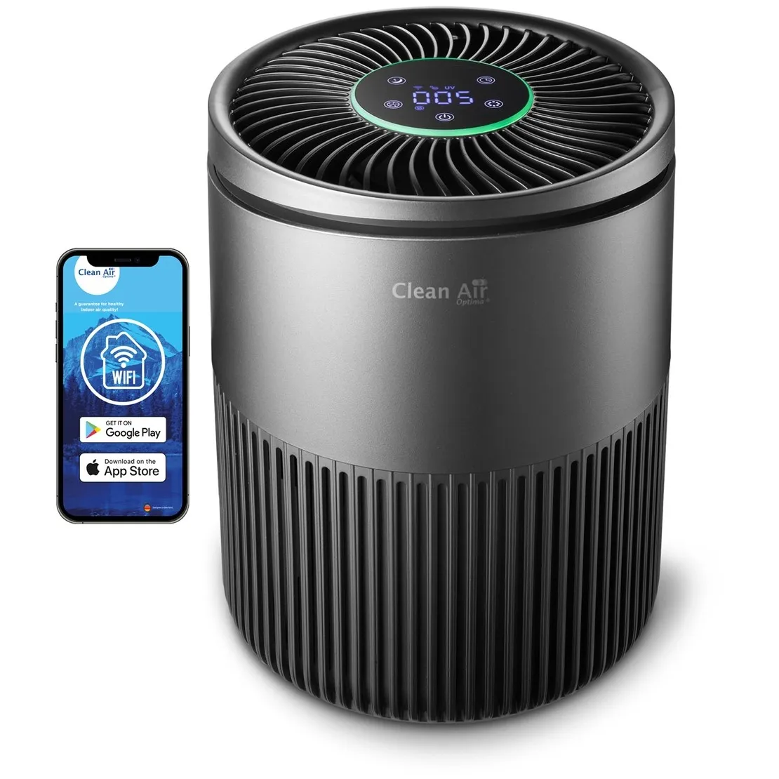 Clean Air Optima CA-503T compact smart Titanium Luchtreiniger kopen ...