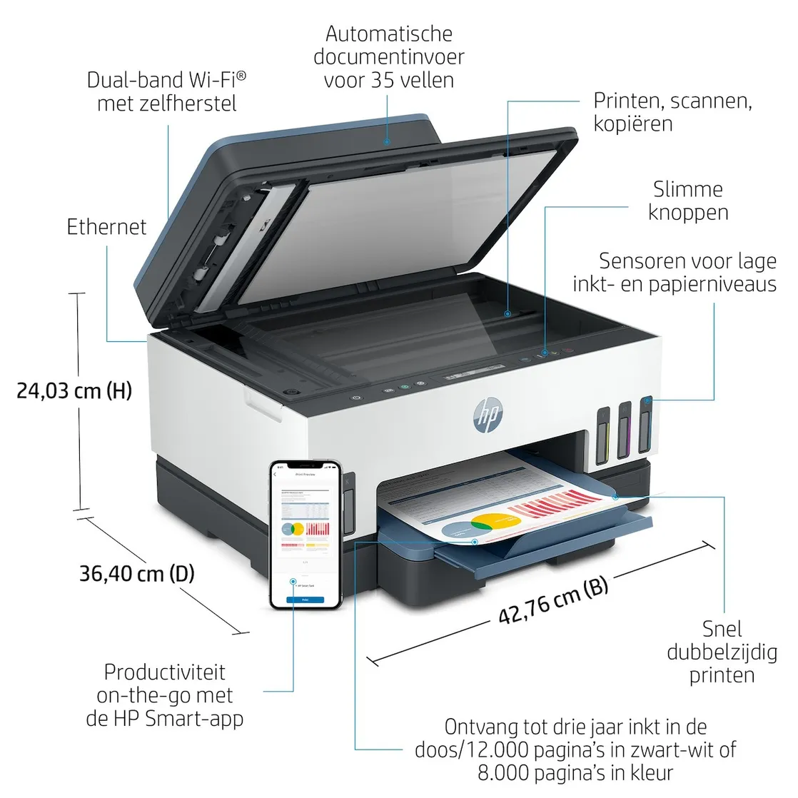 HP Smart Tank 7306 All-in-one inkjet printer kopen? | Expert.nl
