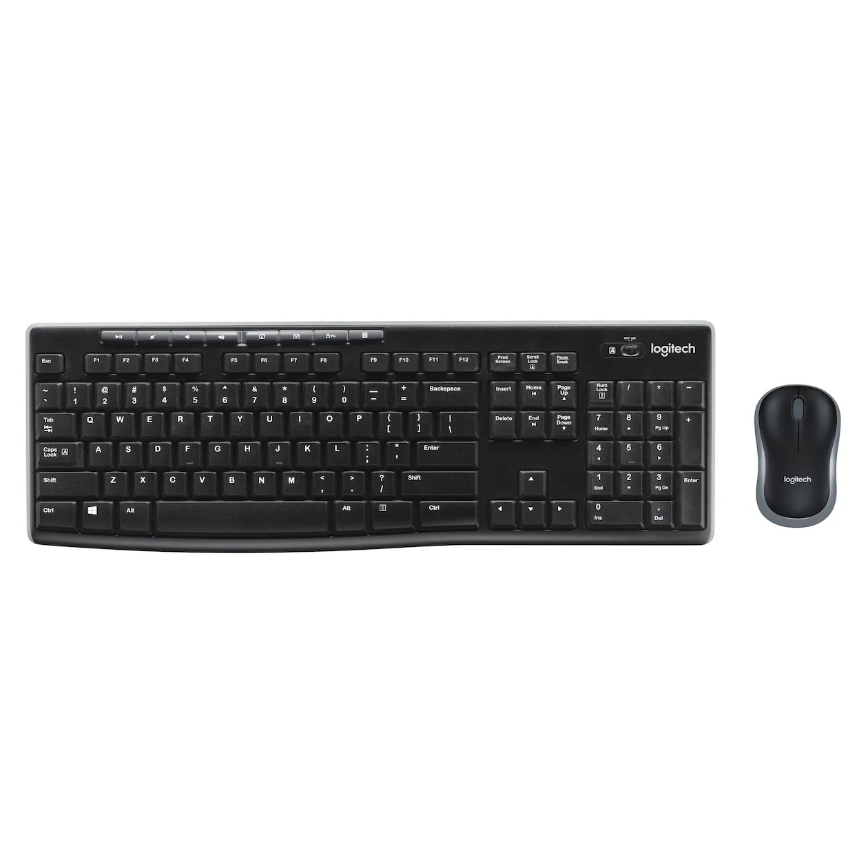 Logitech MK270 Draadloos Toetsenbord en Muis QWERTY Zwart Toetsenbord kopen? | Expert.nl