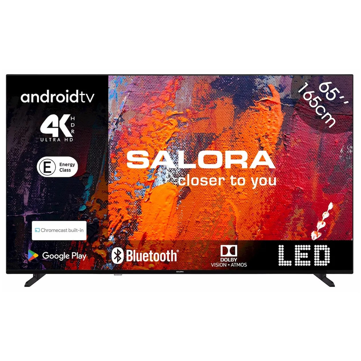 Salora 65UA550 LED TV - Gratis Thuisbezorgd | Expert.nl