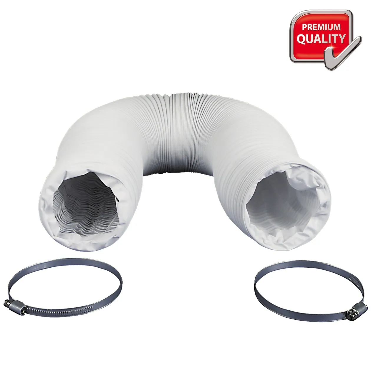 Scanpart luchtafvoerslang set droger PVC 100mm 3,0m Kopen? Snel in Huis ...