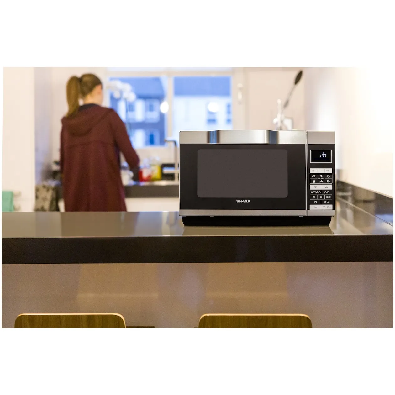 Sharp R861S Zilver Combimagnetron kopen? | Expert.nl