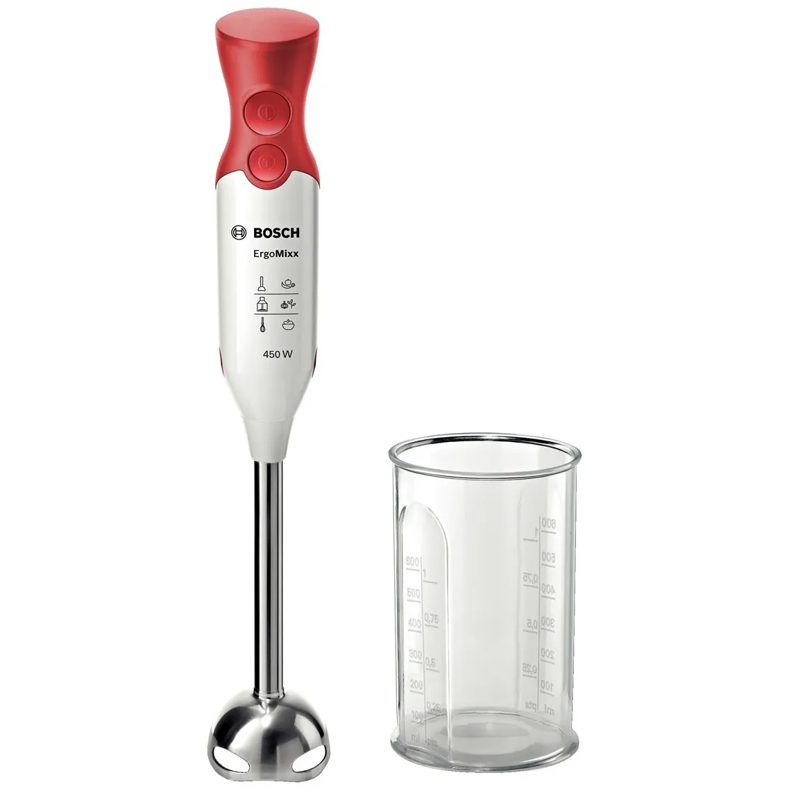 Bosch MSM64110 Rood Staafmixer kopen? | Expert.nl