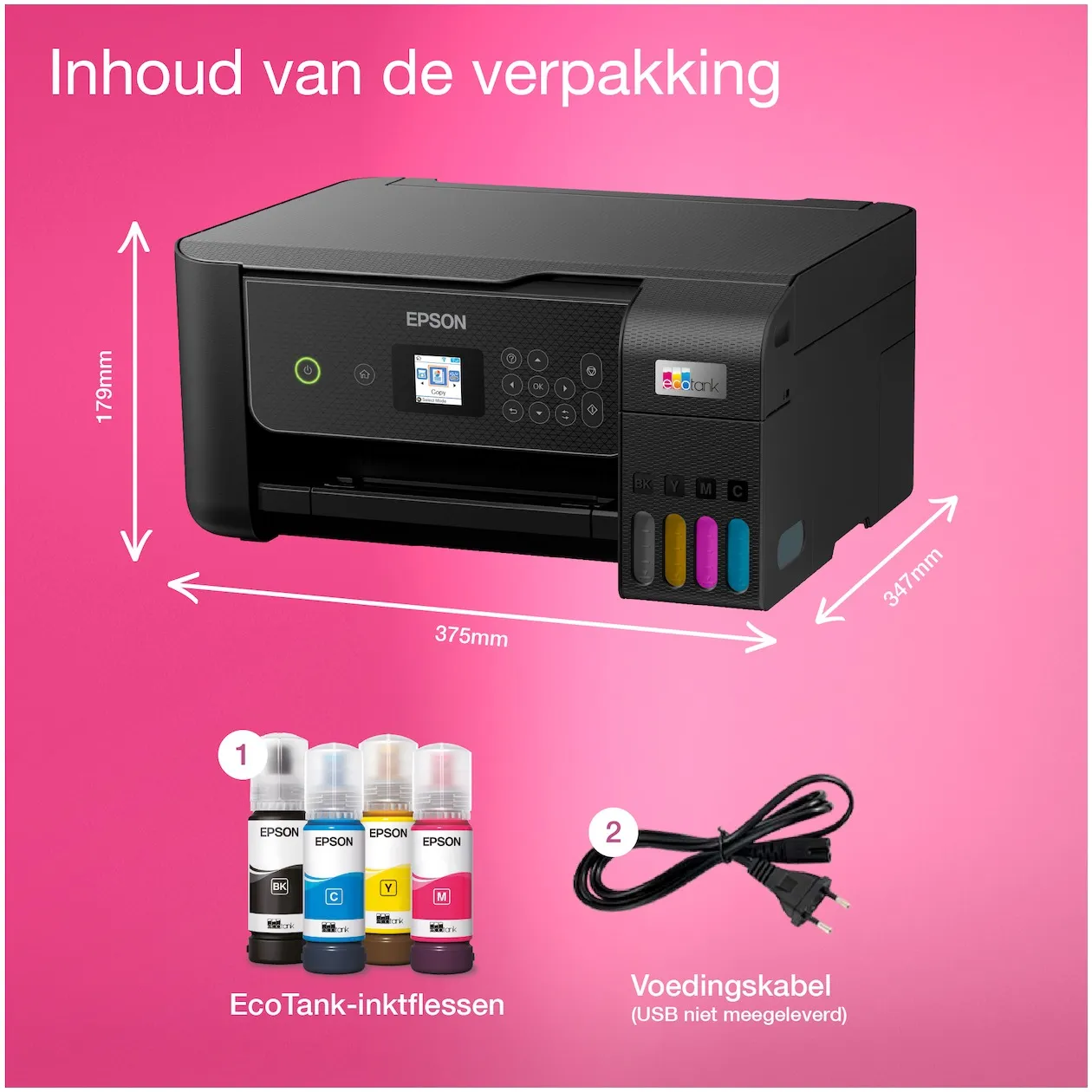 Epson EcoTank ET-2871 All-in-one inkjet printer kopen? | Expert.nl