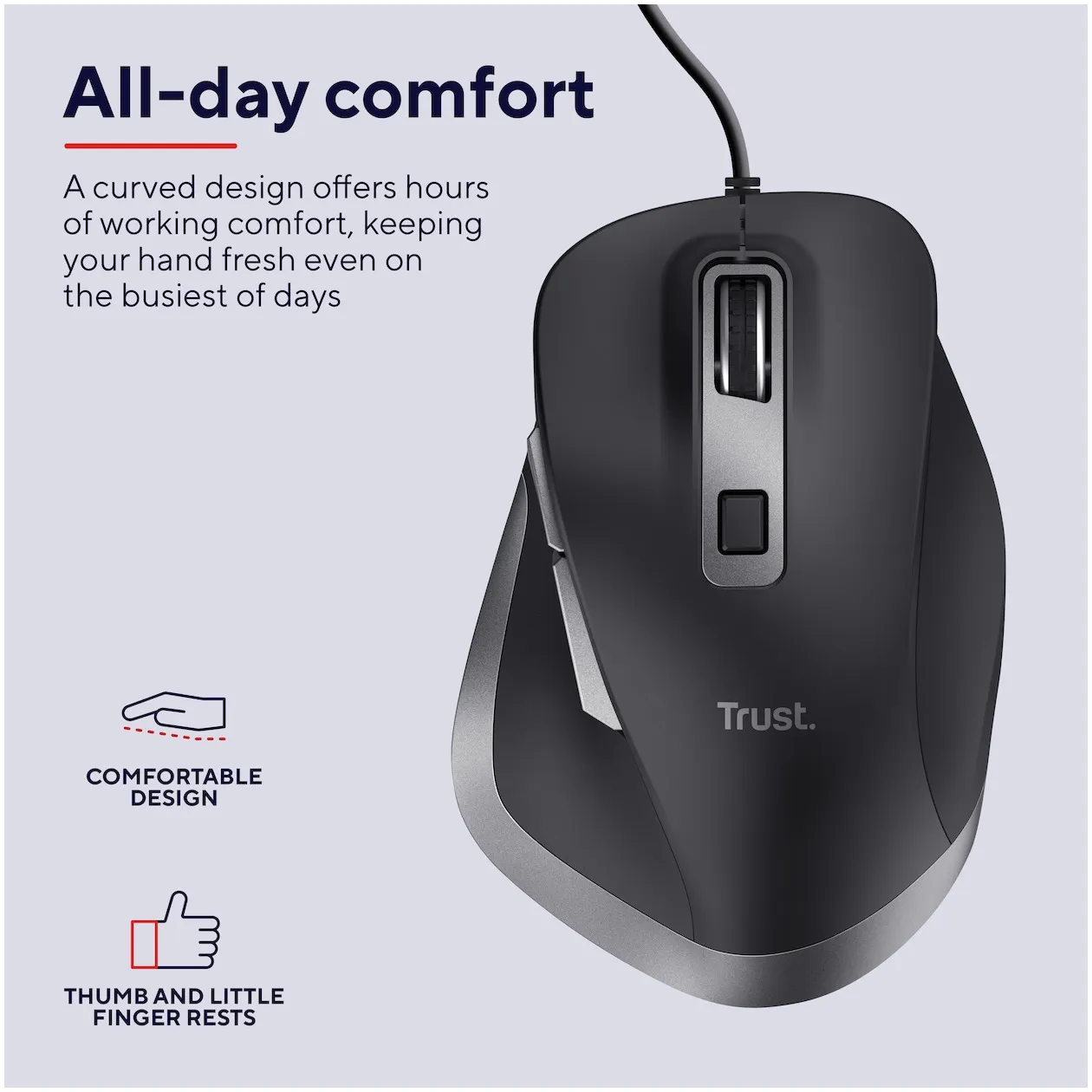 Trust Fyda Bedrade Muis Muis kopen? | Expert.nl