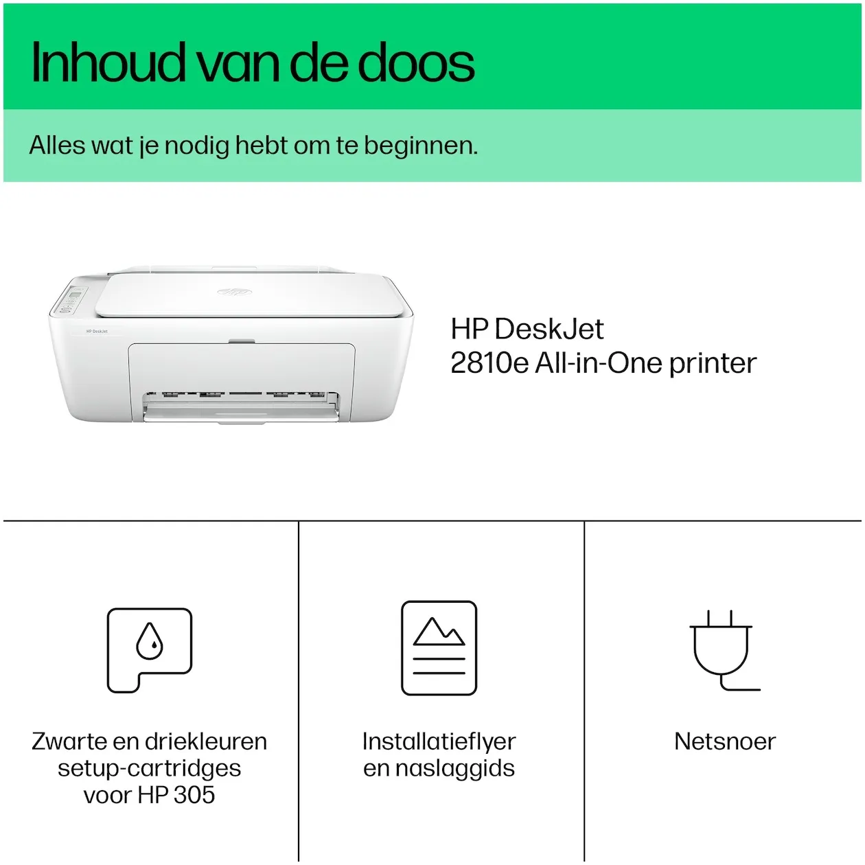 HP DeskJet 2810e All-in-one inkjet printer kopen? | Expert.nl