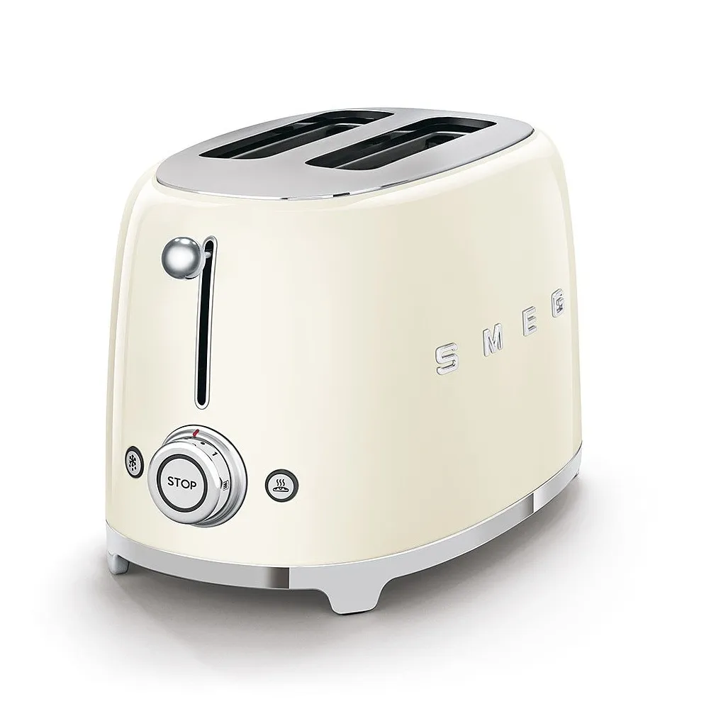 Smeg TSF01CREU Creme Broodrooster kopen? | Expert.nl