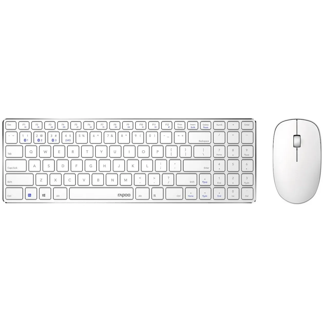 Rapoo 9300M Wit Toetsenbord kopen? | Expert.nl