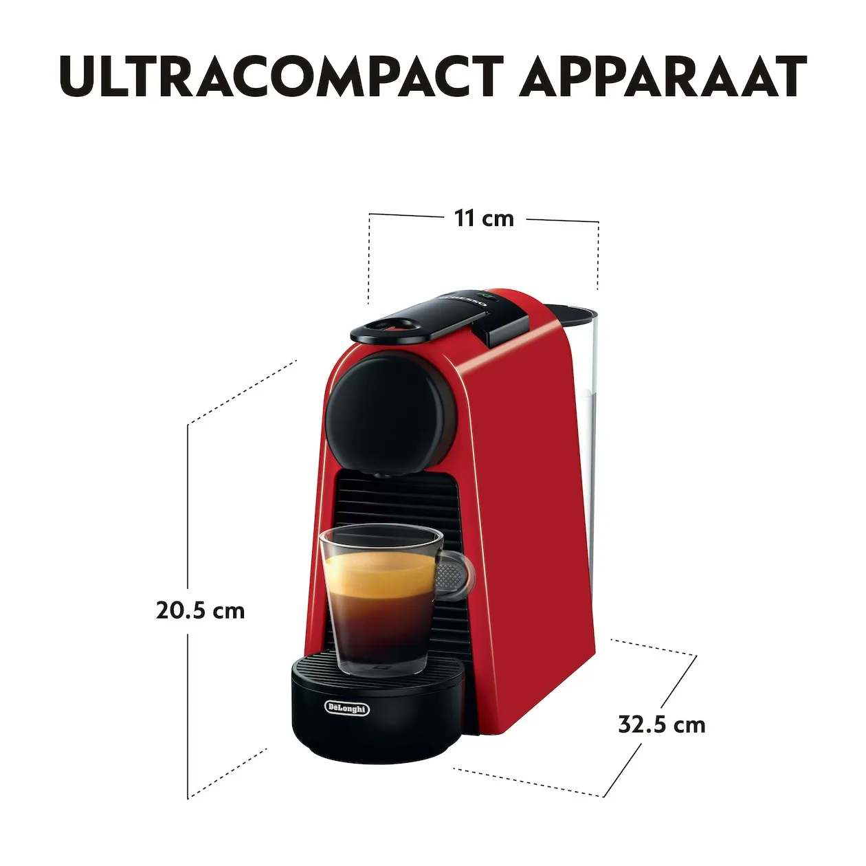 Magimix Nespresso Essenza mini M115 Rood Nespresso kopen? | Expert.nl