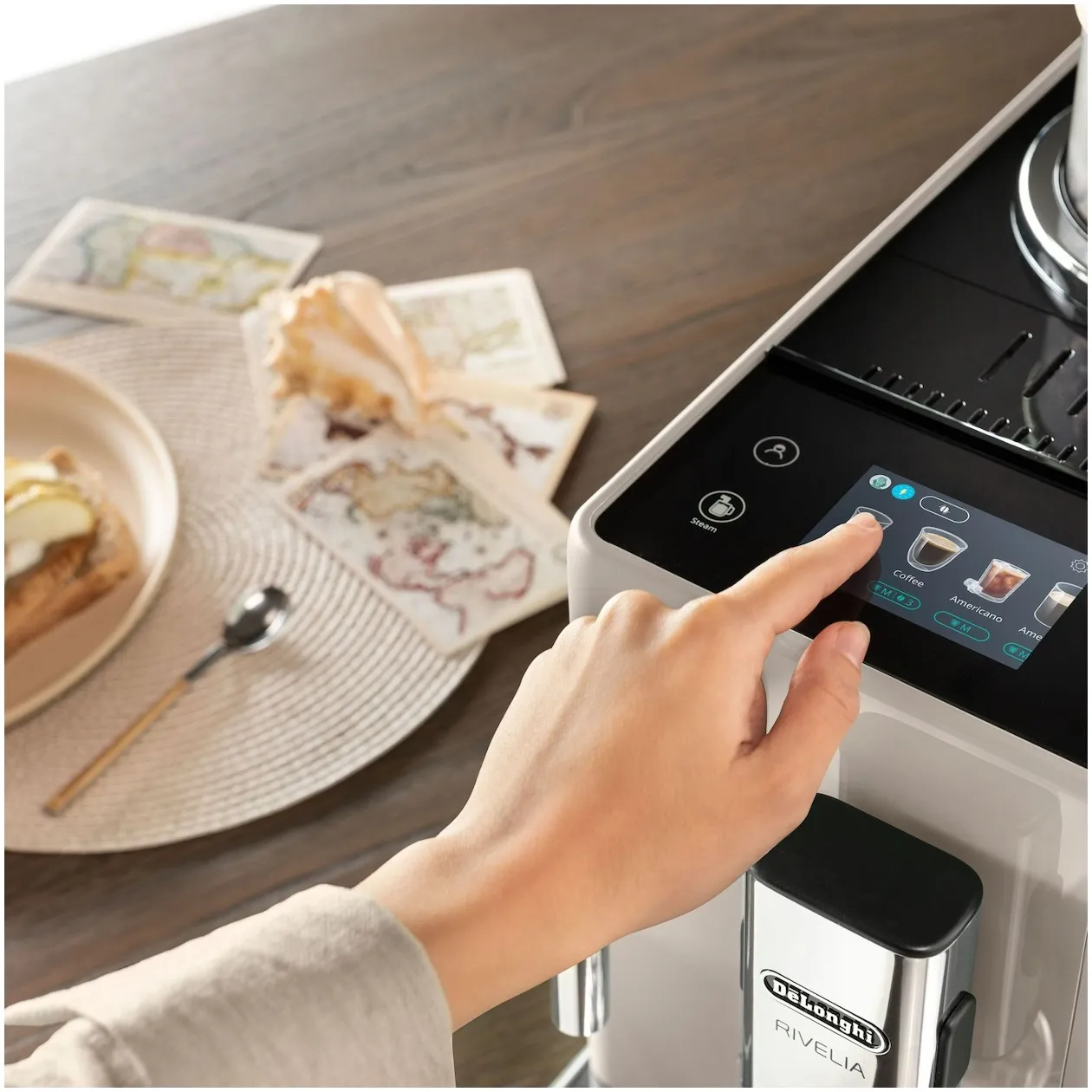 DeLonghi Rivelia EXAM440.35.BG Volautomaat kopen? | Expert.nl