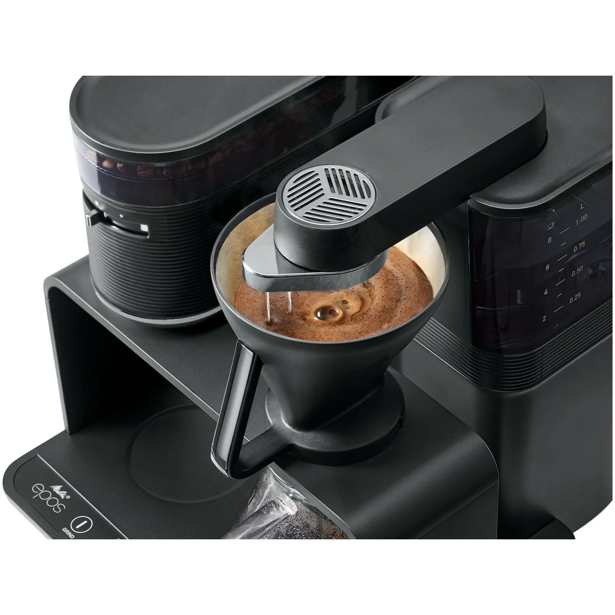 Melitta EPOUR 1024-11 Zwart/chroom Koffiefilter apparaat kopen? | Expert.nl