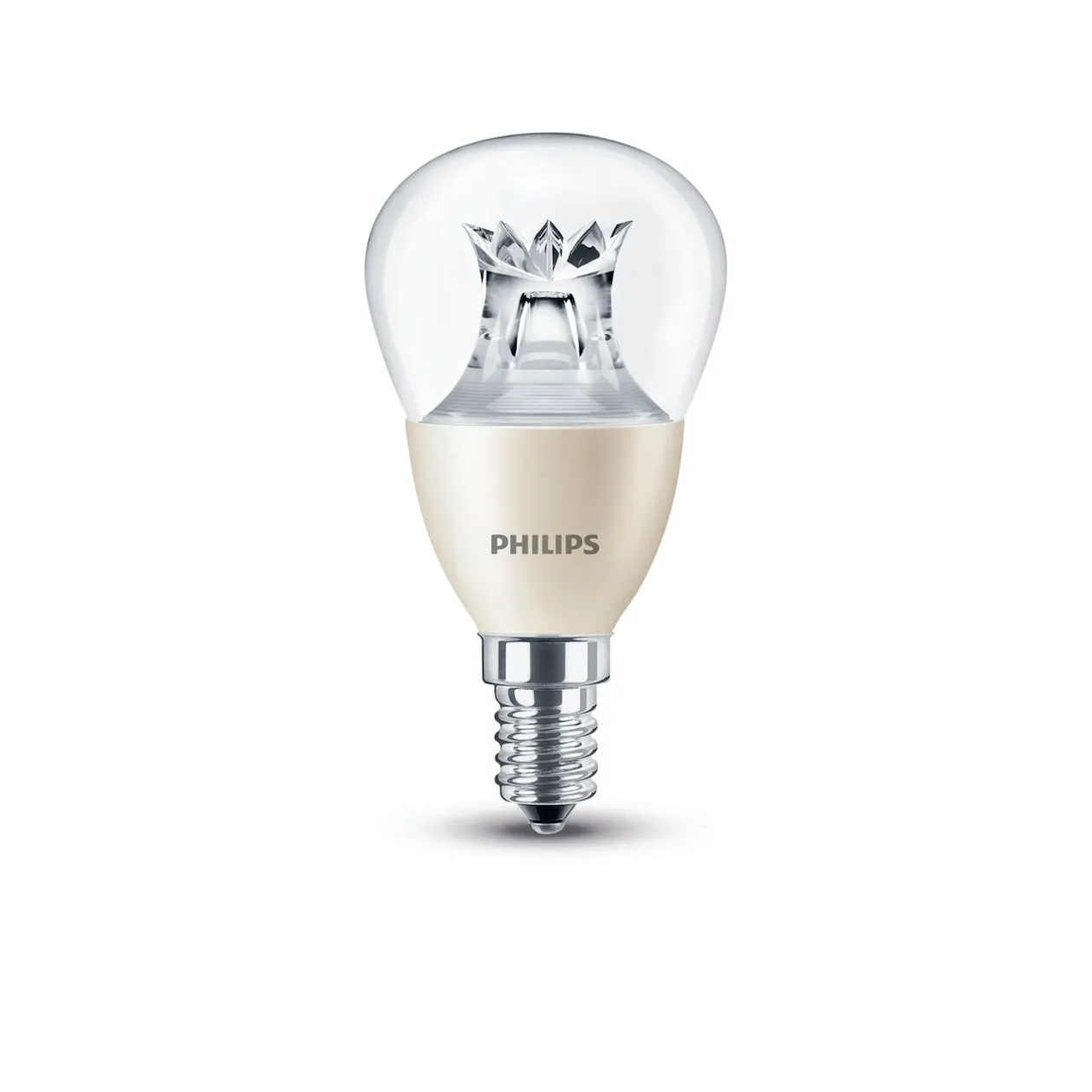 Philips LED lamp E14 6W 470Lm kogel helder dimbaar | Expert.nl
