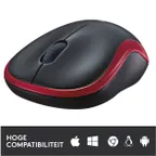 Logitech M185 Draadloze Muis Rood Muis kopen? | Expert.nl