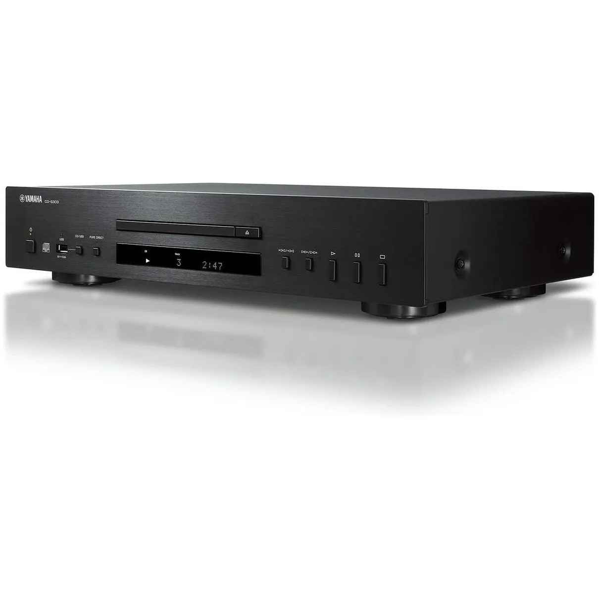 Yamaha CD-S303 Zwart CD speler kopen? | Expert.nl