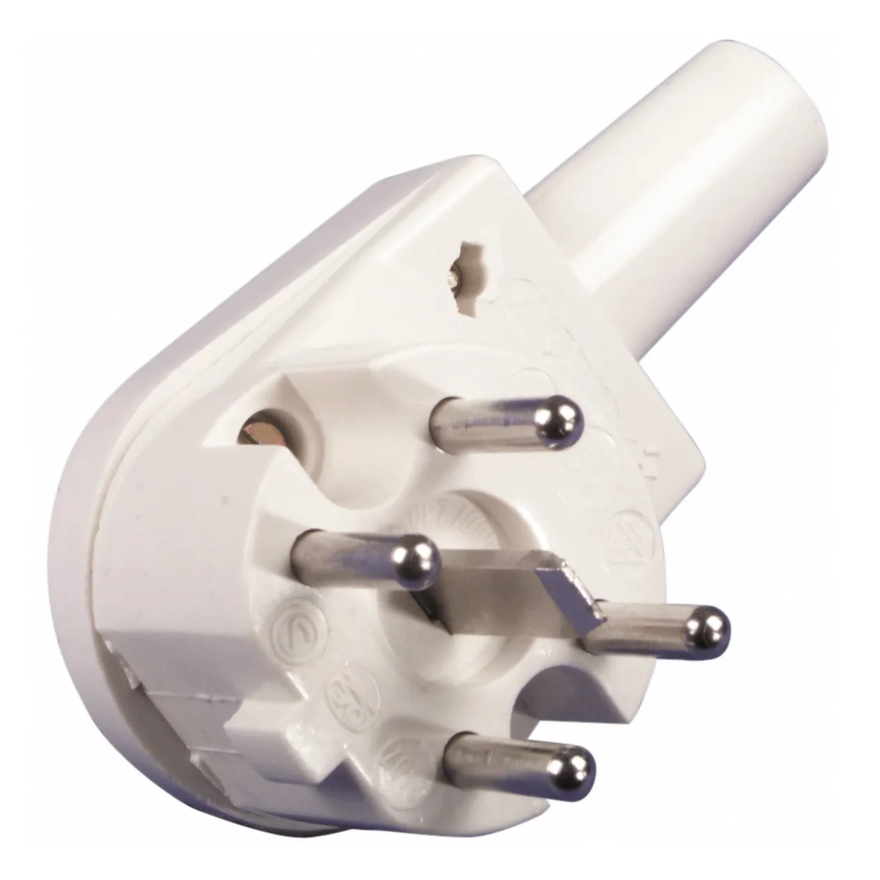 Scanpart perilex stekker 16A/400V haaks Wit Inbouw accessoire kopen ...