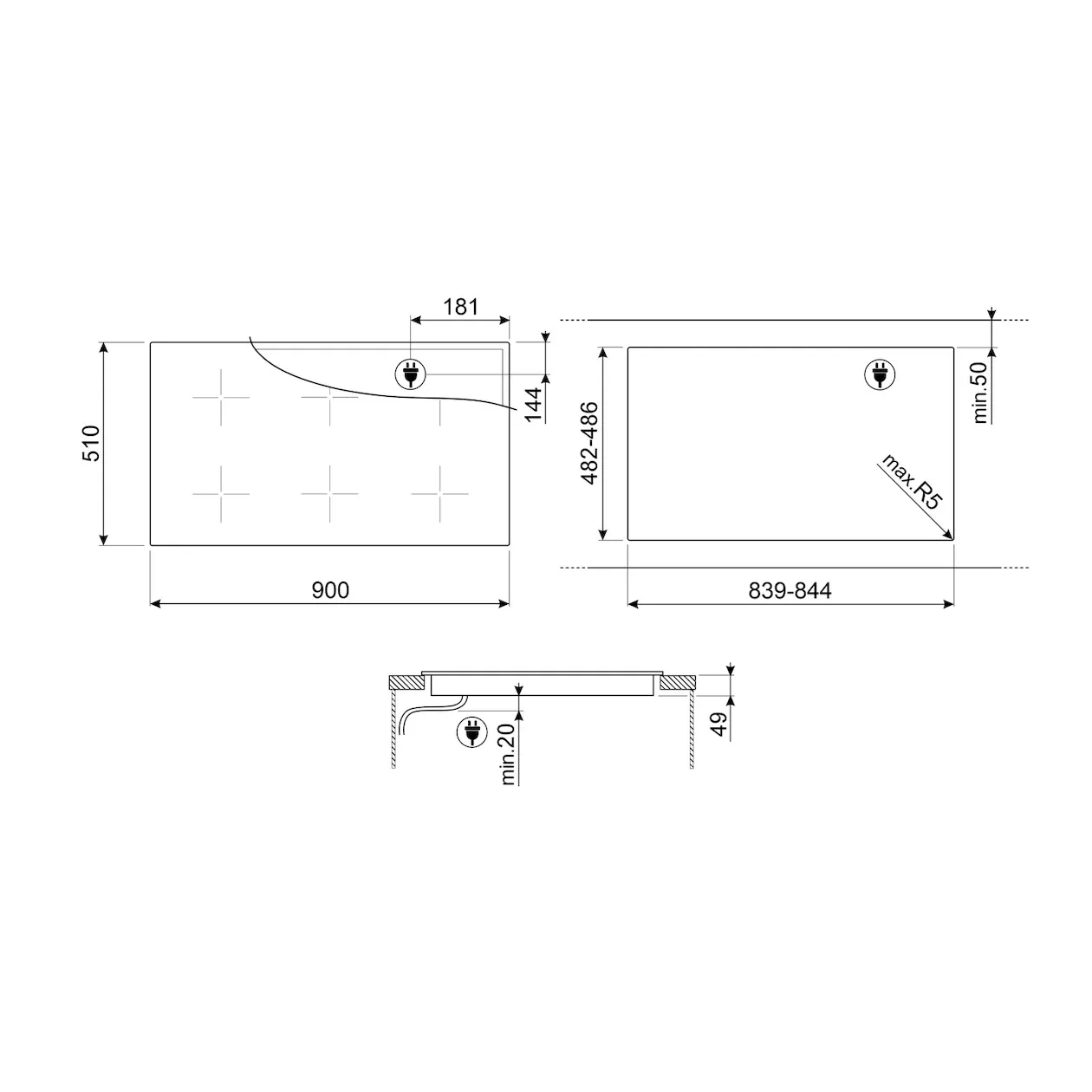 Smeg SI2951D Inductie kookplaat kopen? | Expert.nl