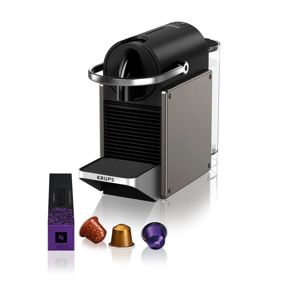 Krups Nespresso Pixie XN306T Titanium Nespresso kopen? | Expert.nl