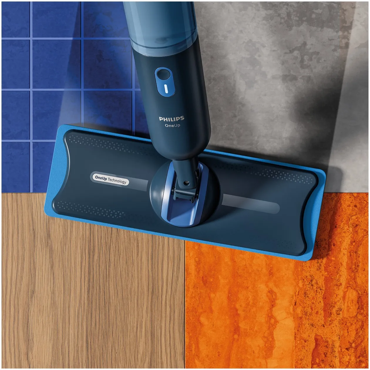 Philips OneUp floor cleaner 2-pack (XV1892/02) | Expert.nl