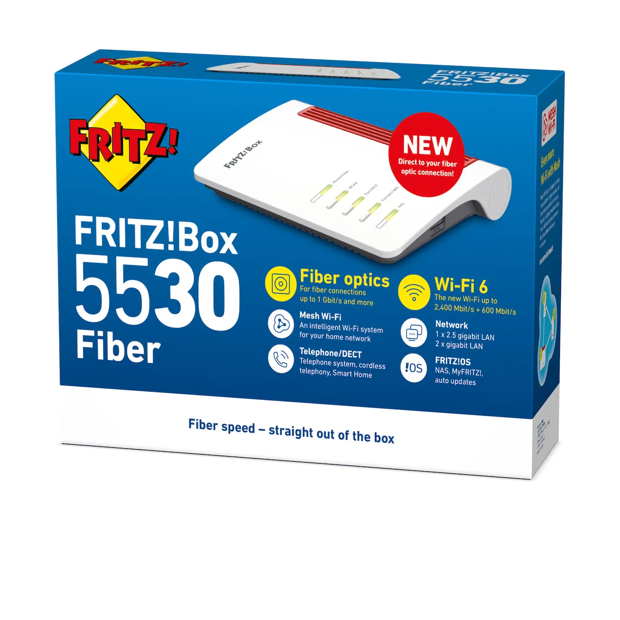 AVM FRITZ!Box 5530 Fiber Mesh router kopen? | Expert.nl
