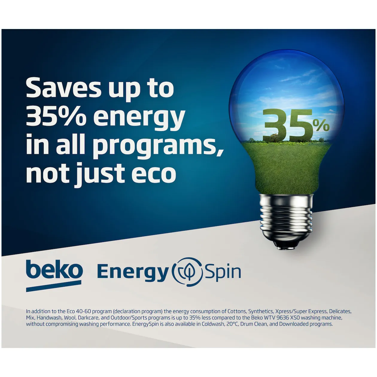 Beko BM3WFU41041B EnergySpin Wasmachine - Gratis Thuisbezorgd | Expert.nl