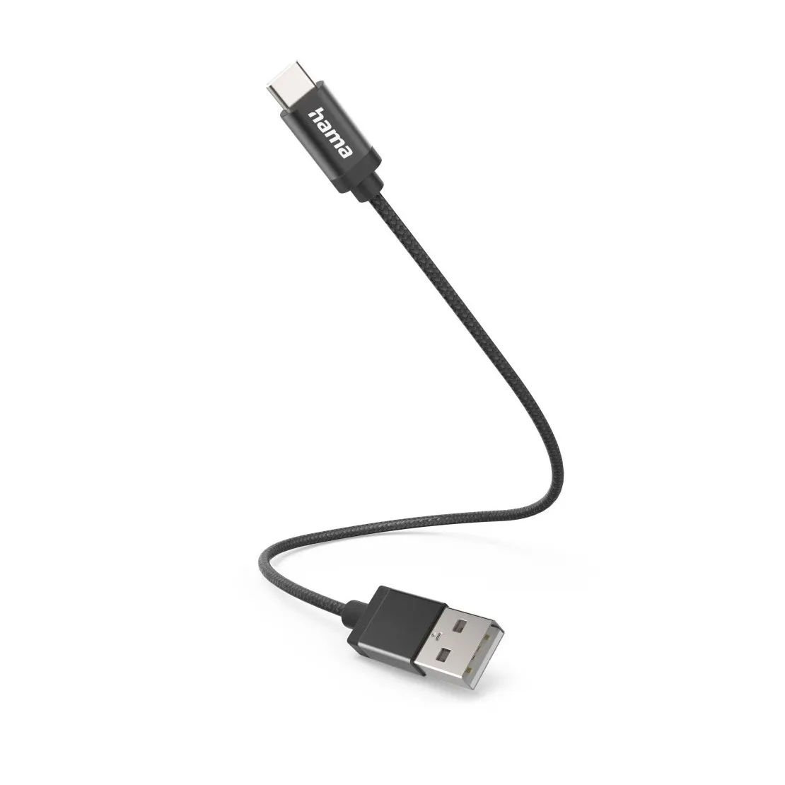 Hama Charging Cable USB-A USB-C 0.2 m Nylon Zwart Oplader kopen ...