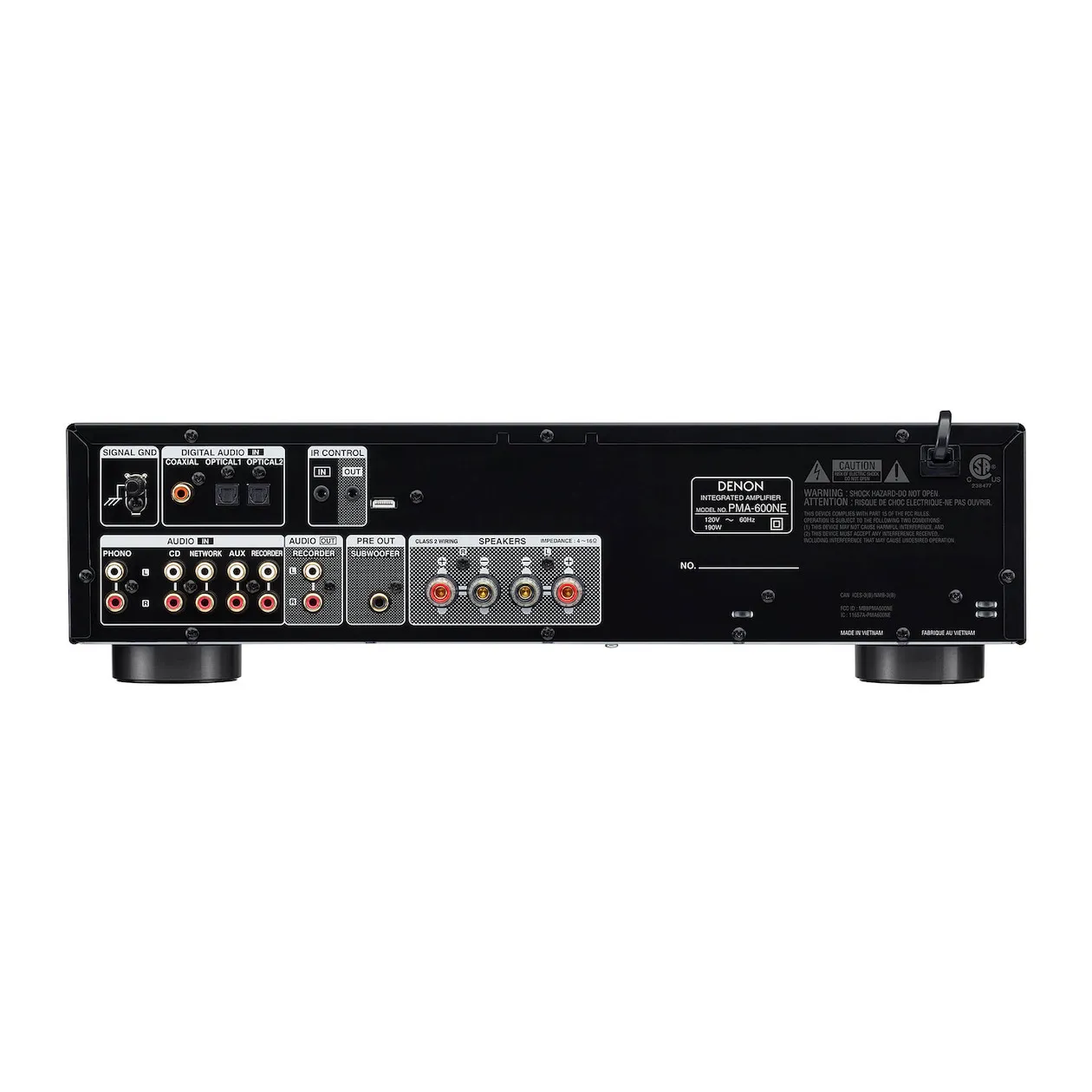 Denon PMA-600NE Zwart Versterker kopen? | Expert.nl
