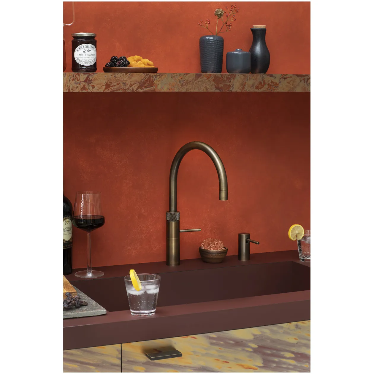 Quooker Fusion Round Messing Patina Kraan kopen? | Expert.nl