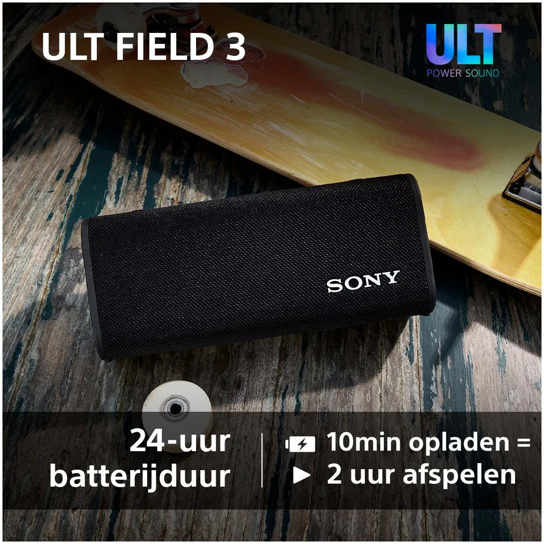 Sony ULT Field 3 Zwart Bluetooth speaker kopen? | Expert.nl
