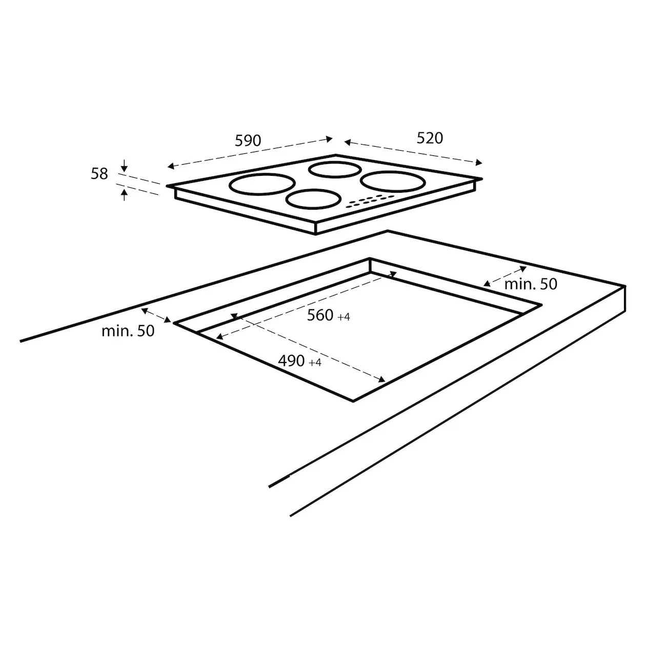Inventum IKI6028 Inductie kookplaat kopen? | Expert.nl