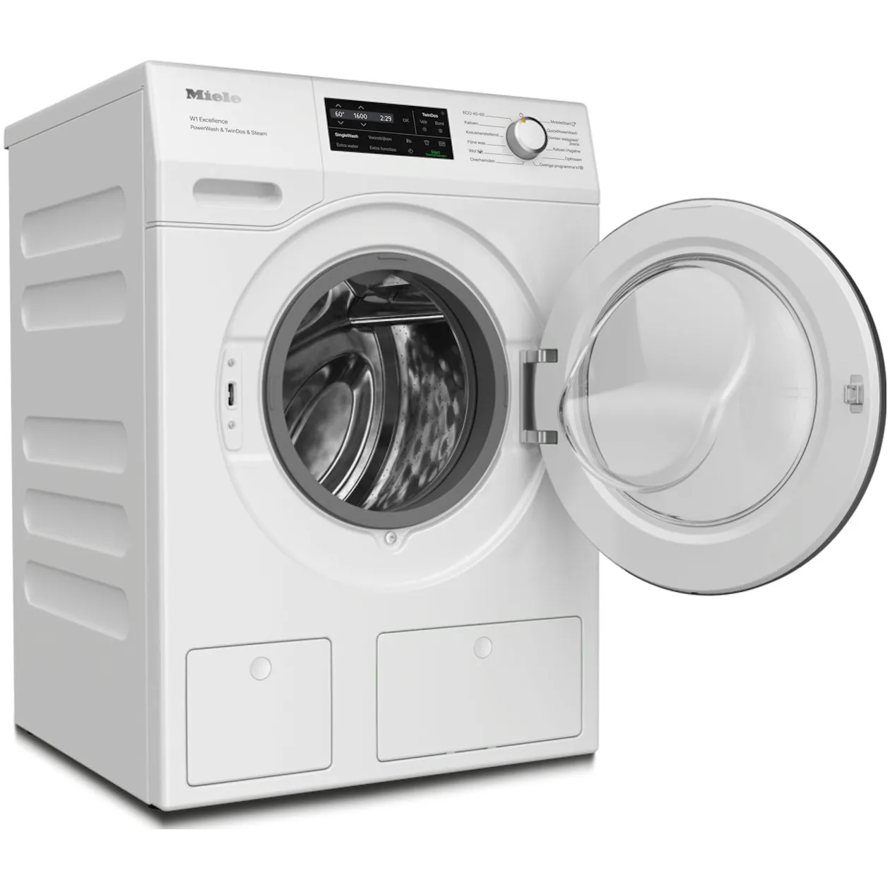 Miele WEJ 895 WPS Excellence PowerWash & TwinDos & SteamCare Wasmachine ...