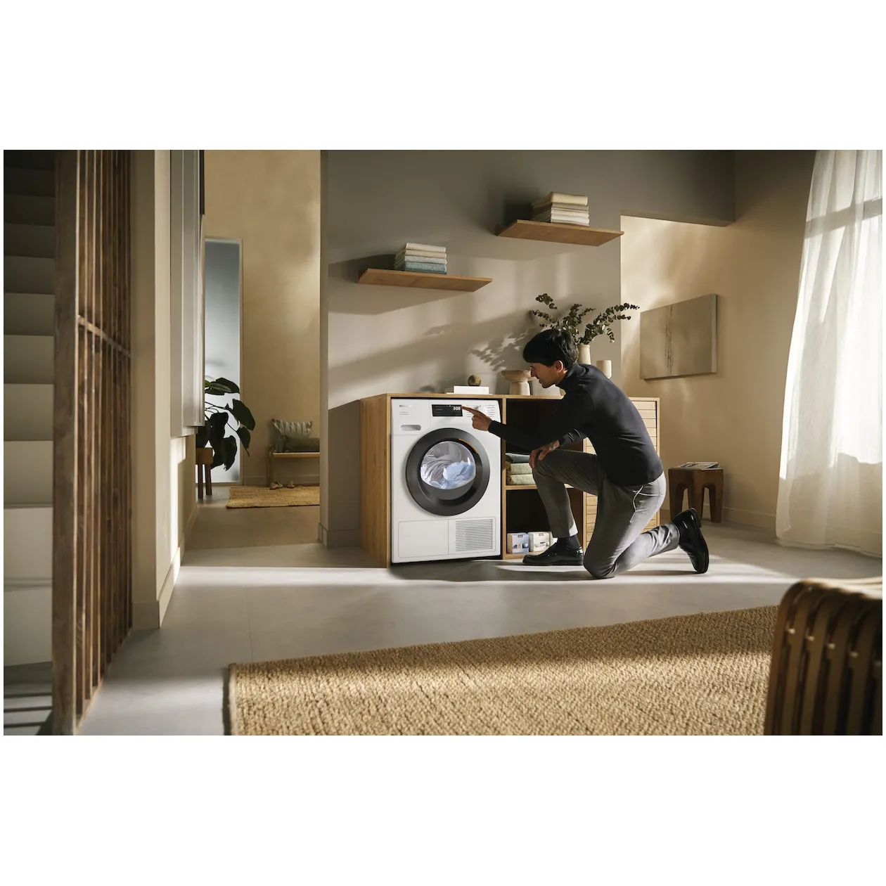 Miele TEC 655 WP Excellence EcoSpeed & Wash2Dry Droger - Gratis ...