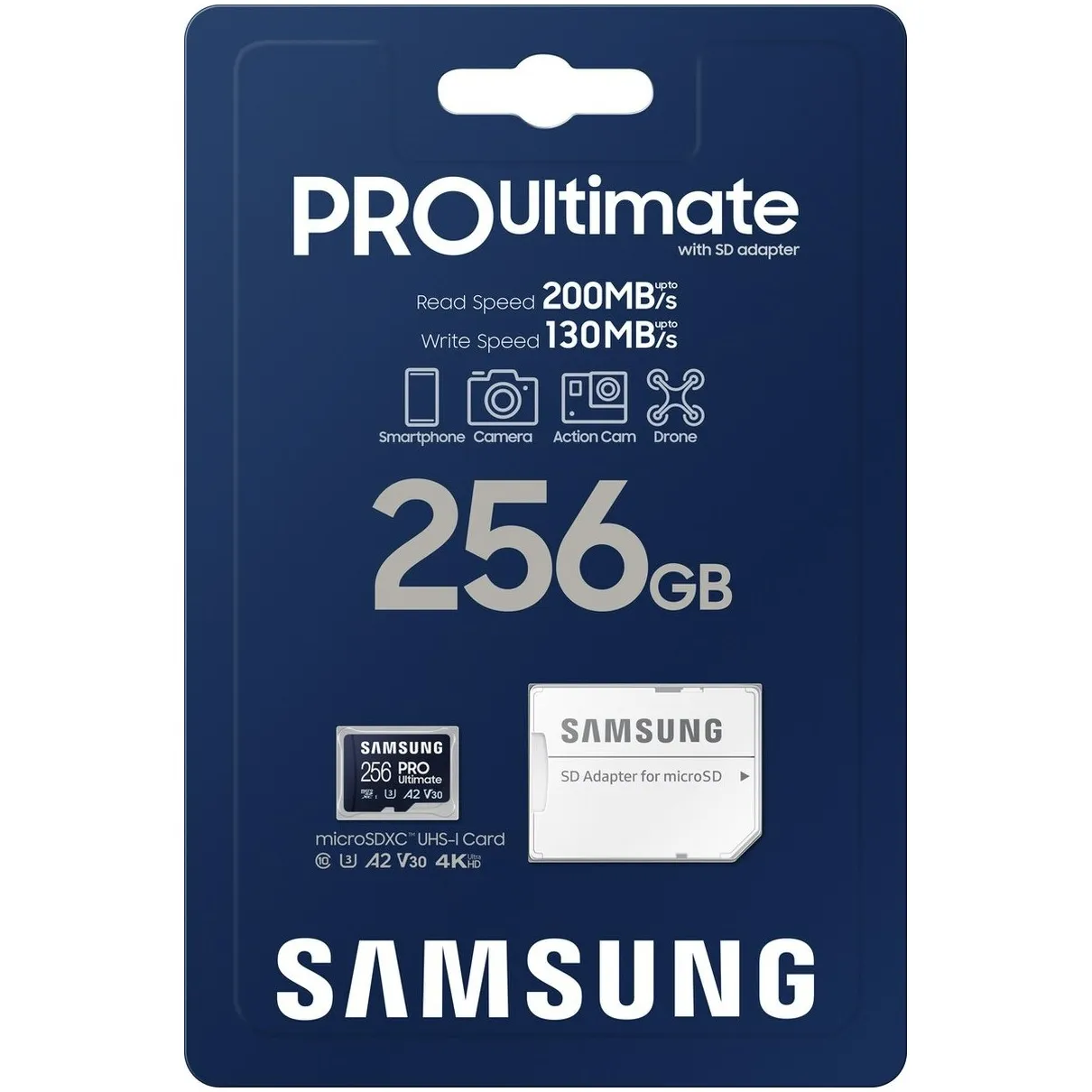 Samsung Pro Ultimate 256GB + SD-adapter Micro SD-kaart kopen? | Expert.nl