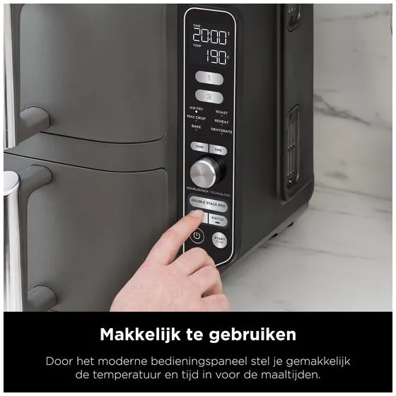 Ninja SL400EU Double Stack Airfryer kopen? | Expert.nl