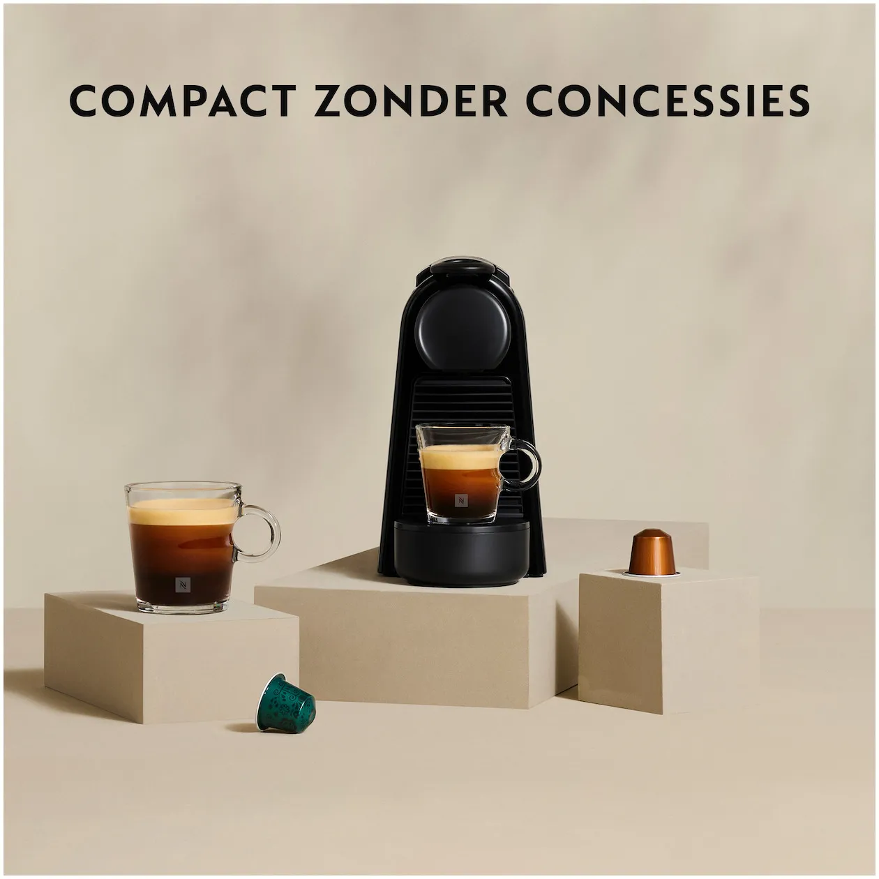 DeLonghi Nespresso Essenza Mini EN85.B Zwart Nespresso kopen? | Expert.nl