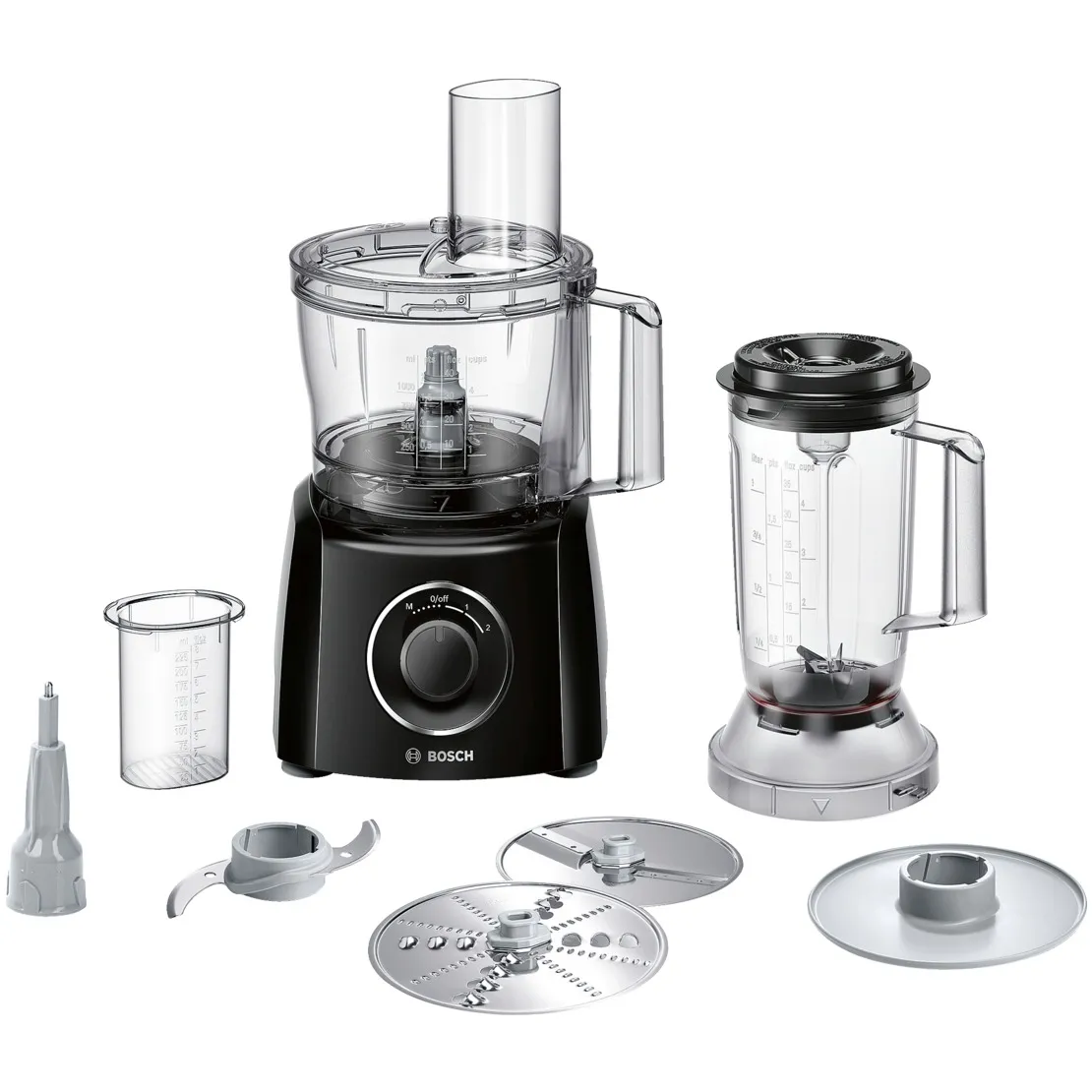 Bosch MCM3201B Zwart Foodprocessor kopen? | Expert.nl