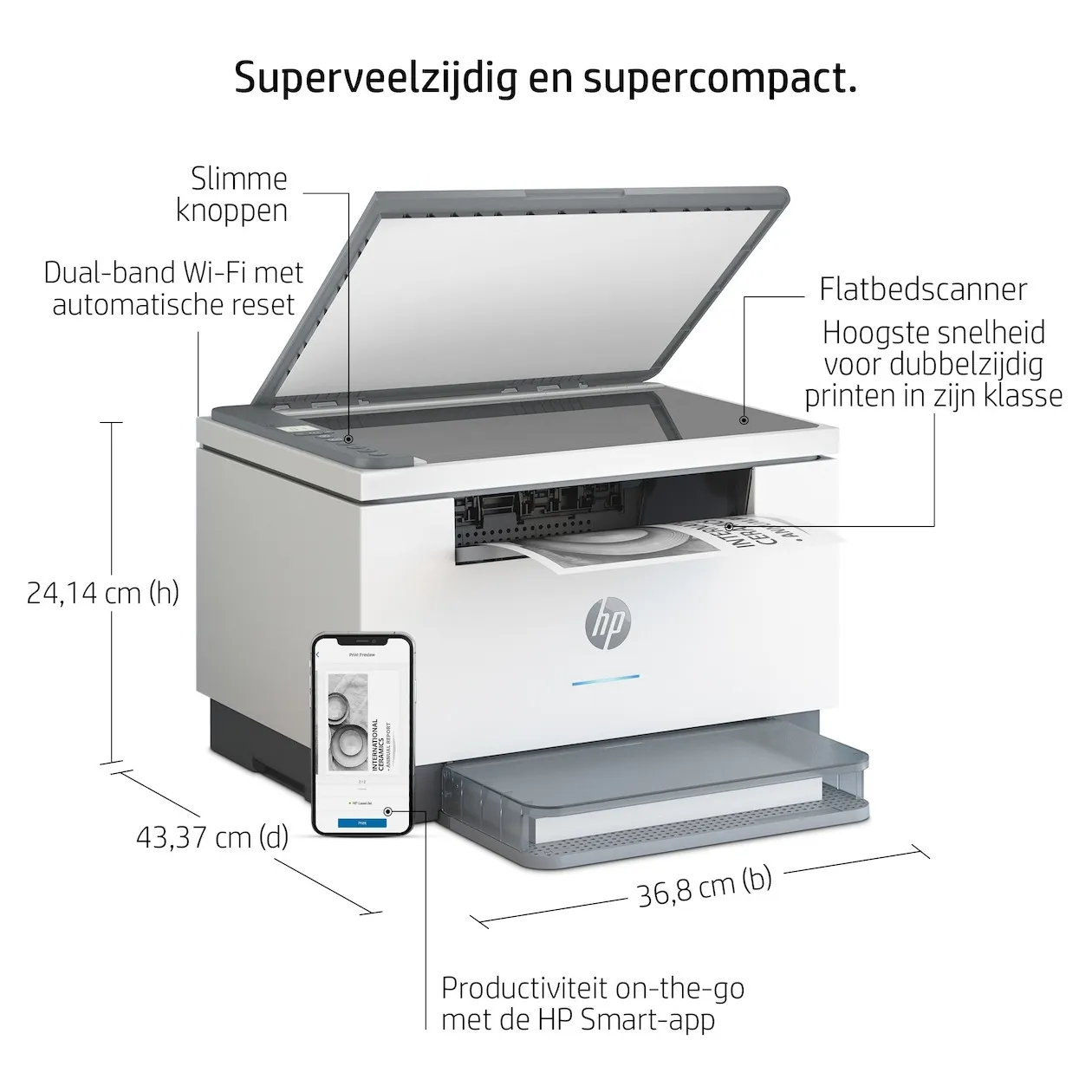 HP LaserJet MFP M234dw All-in-one laser printer kopen? | Expert.nl