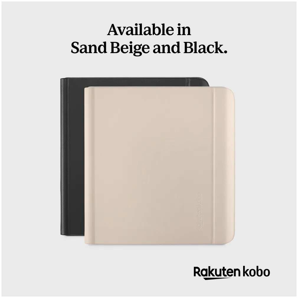 Kobo Libra Colour Notebook SleepCover Case Zwart E-reader hoesje kopen ...
