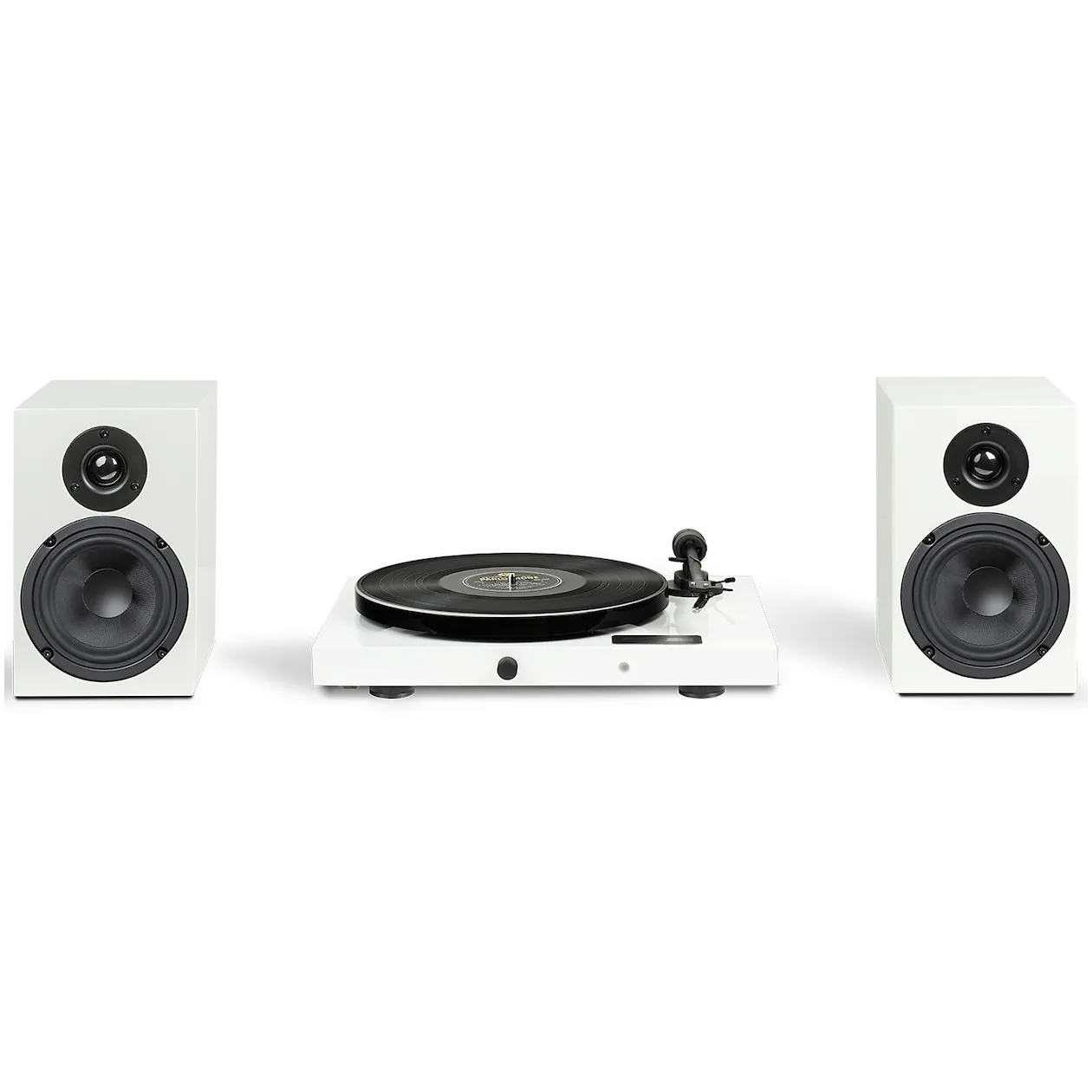 Pro-Ject Jukebox E1 + Speaker Box 5E Set Draaitafel systeem Wit ...