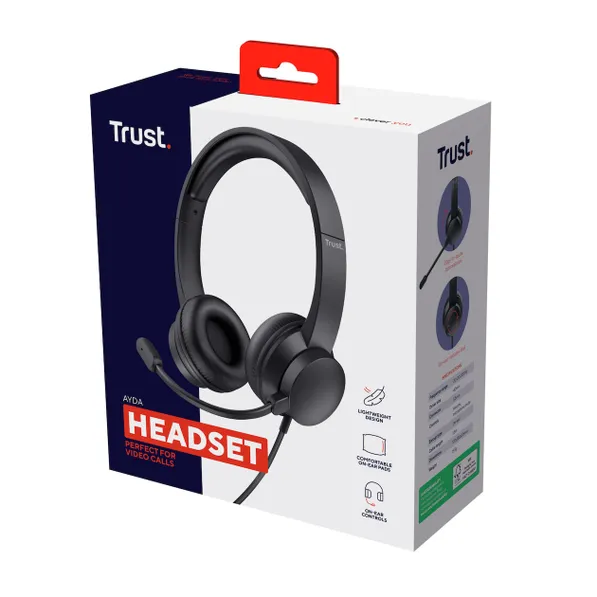Trust Ayda Headset voor pc (3.5mm) Headset kopen? | Expert.nl