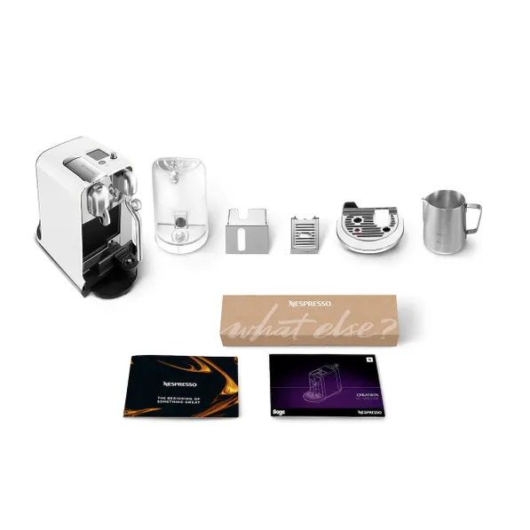 Sage Nespresso CREATISTA PLUS SNE800SST2ENL1 Wit Nespresso kopen? | Expert.nl