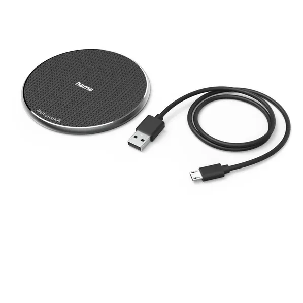 Hama Draadloze oplader QI-FC10, 10W Zwart Oplader kopen? | Expert.nl