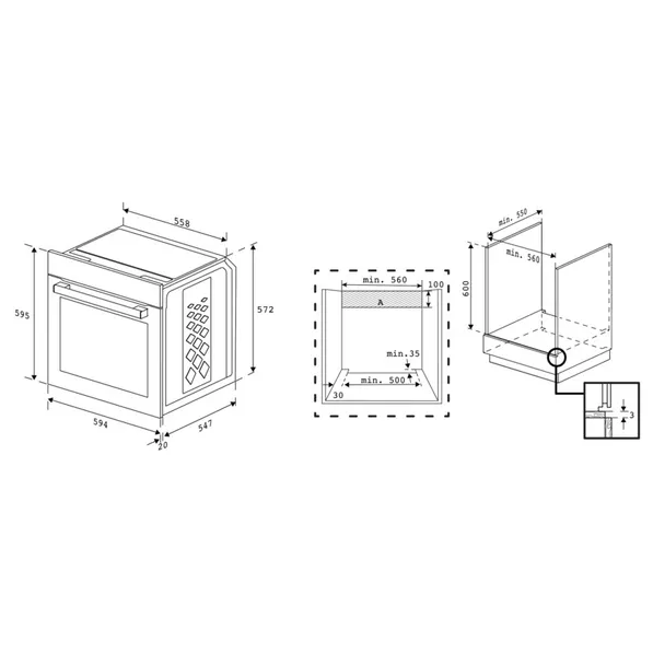Beko BBIE12300XD Inbouw oven kopen? | Expert.nl