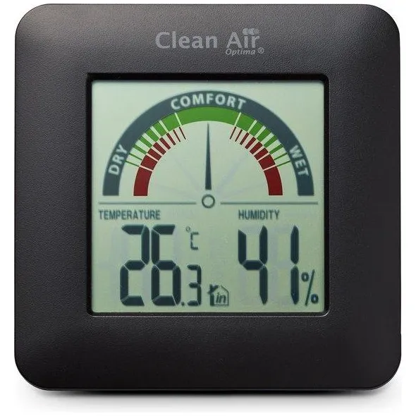 Clean Air Optima HT-01B hygro-thermometer Kopen? Snel in Huis | Expert.nl