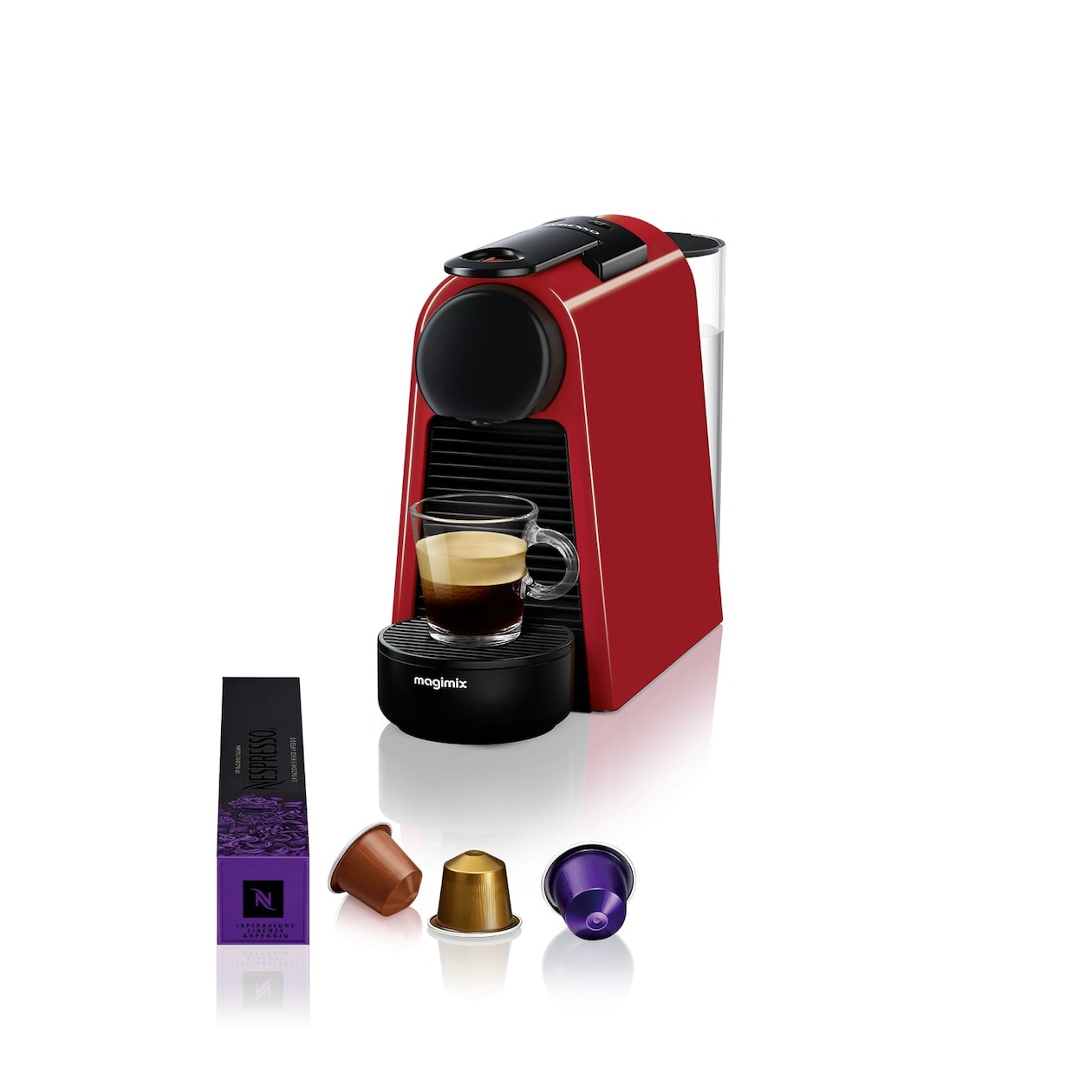 Magimix Nespresso Essenza mini M115 Rood Nespresso kopen? | Expert.nl